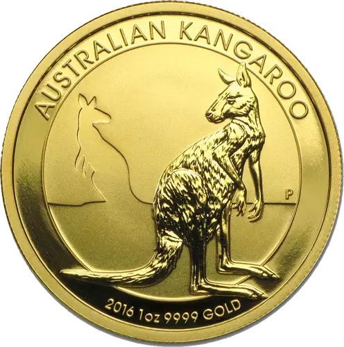1 oz Perth Mint Kangaroo 2016 Gold Coin - Bullion Store