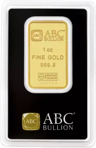 Buy ABC Bullion 1 oz Gold minted bar | BullionStore