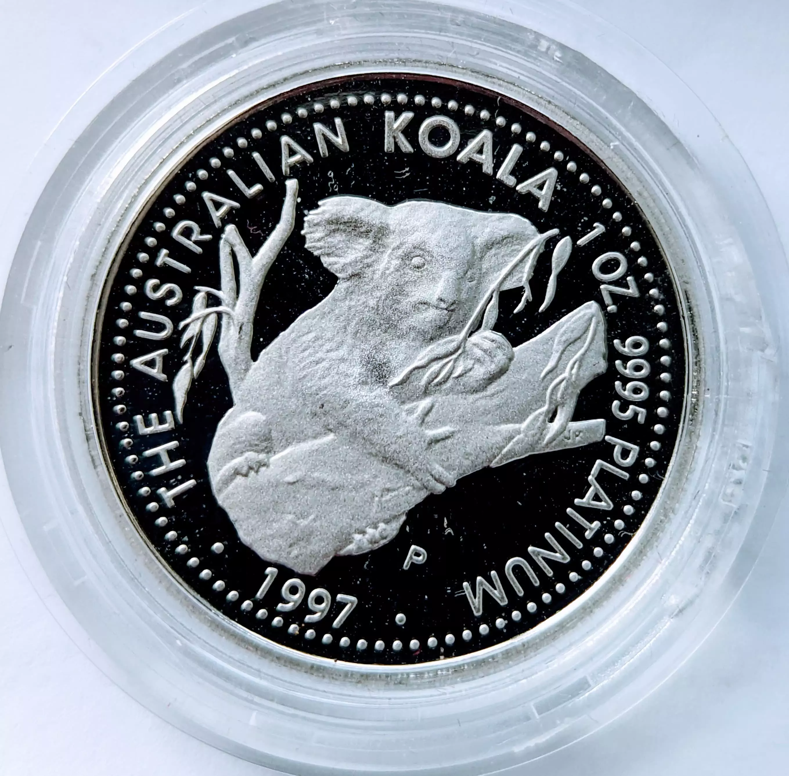 Perth Mint 1997 Platinum koala 1 oz Coin