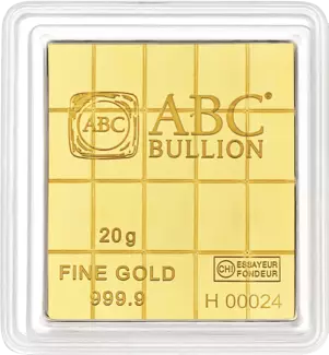 Buy 20x1g CombiBar ABC Minted Gold Tablet - Bullion Store