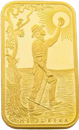 Buy ABC Bullion Eureka Gold Minted 5 gram Bar - Bullion Store