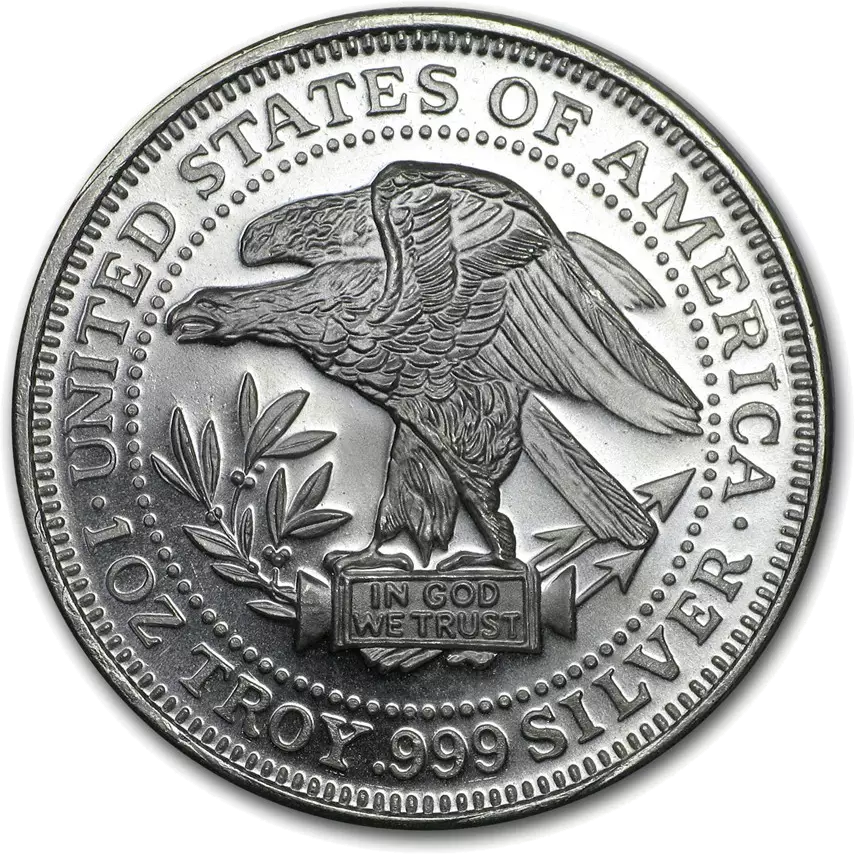 NWT Mint Trade Unit 1 oz Silver Eagle Round