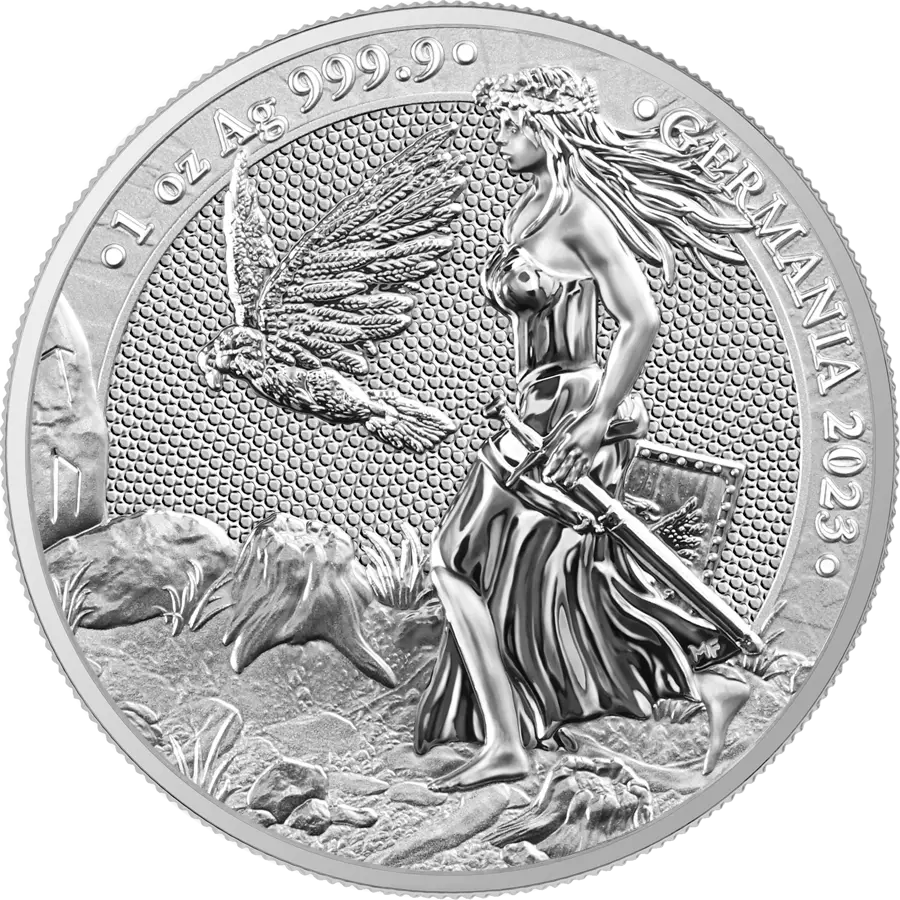 Buy Germania 2023 Silver Coin 1 oz | Bullion Store
