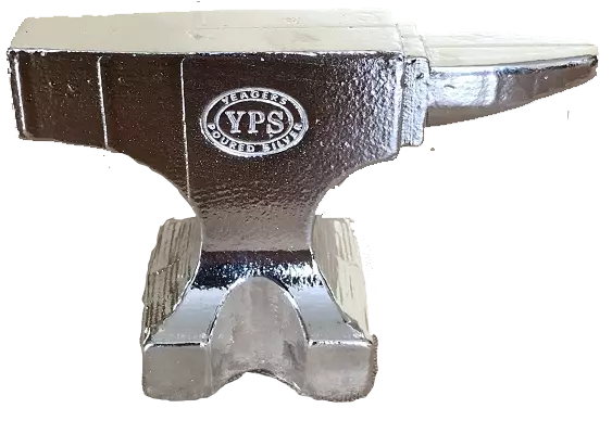 YPS Anvil Cast Bar Silver 10 oz - Bullion Store