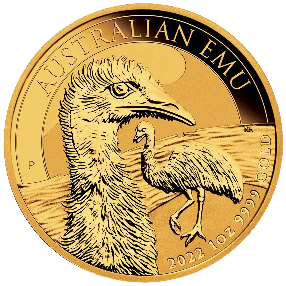 Perth Mint Emu 2022 Gold 1 oz