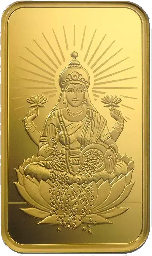 PAMP Minted Gold Lakshmi 99.99 Gold 1 Gram Bar