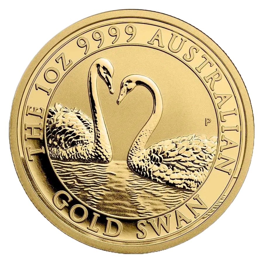 Perth Mint Gold Swan 1 oz 2022 BU