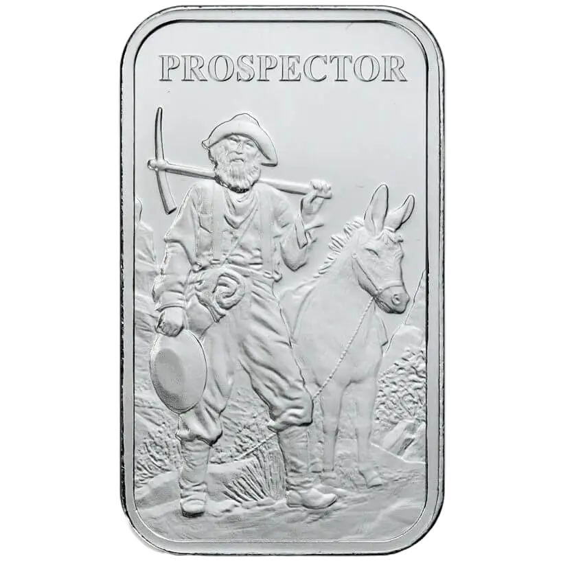 Prospector Silver bar 1 oz