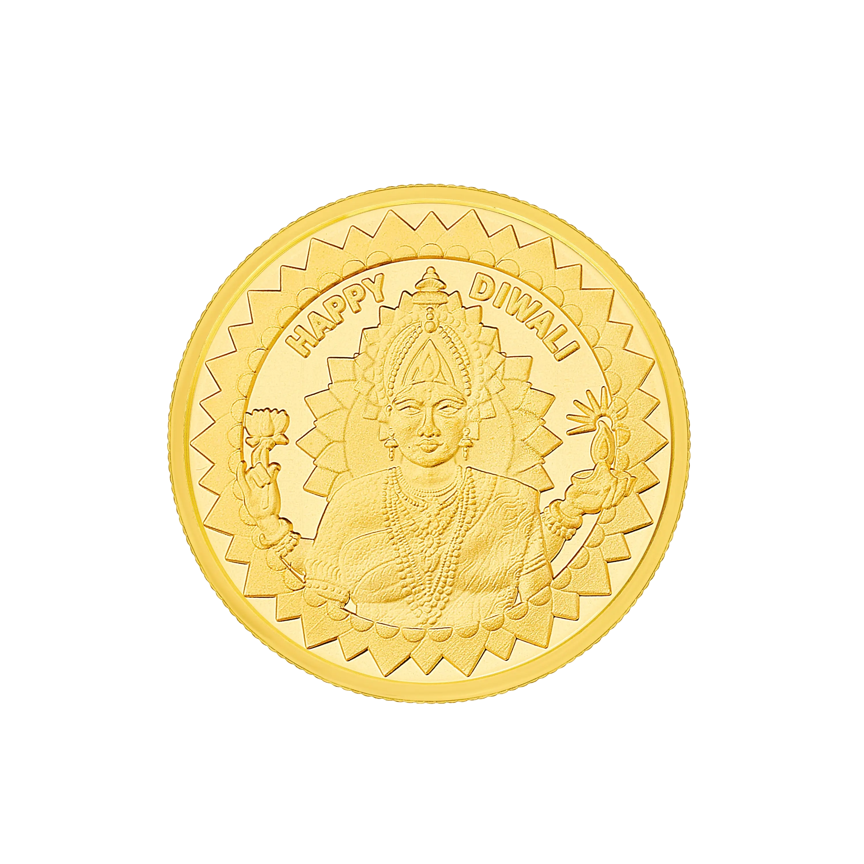 Diwali - Lakshmi 10g Pure Gold Coin